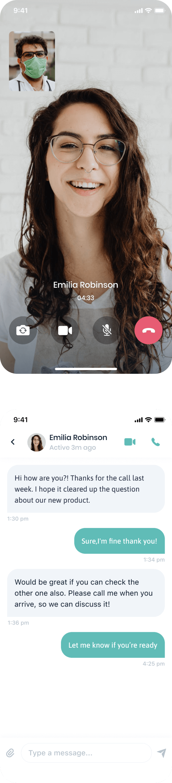 Mediconnect — healthcare messenger app