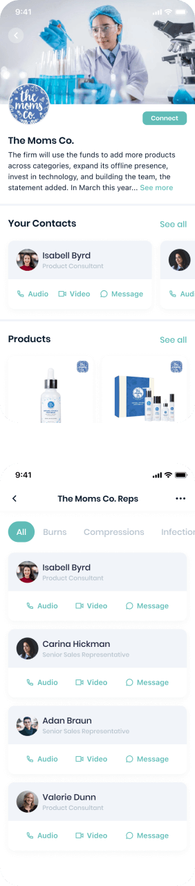 Mediconnect — healthcare messenger app