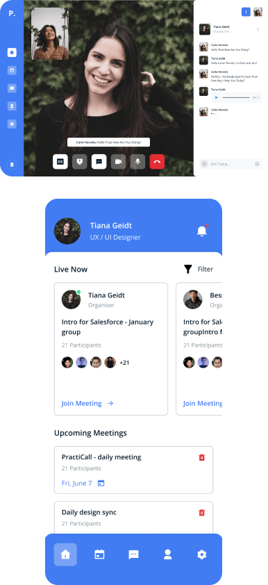 Zoom-like App development for PractiCall (Case Study) - Softermii
