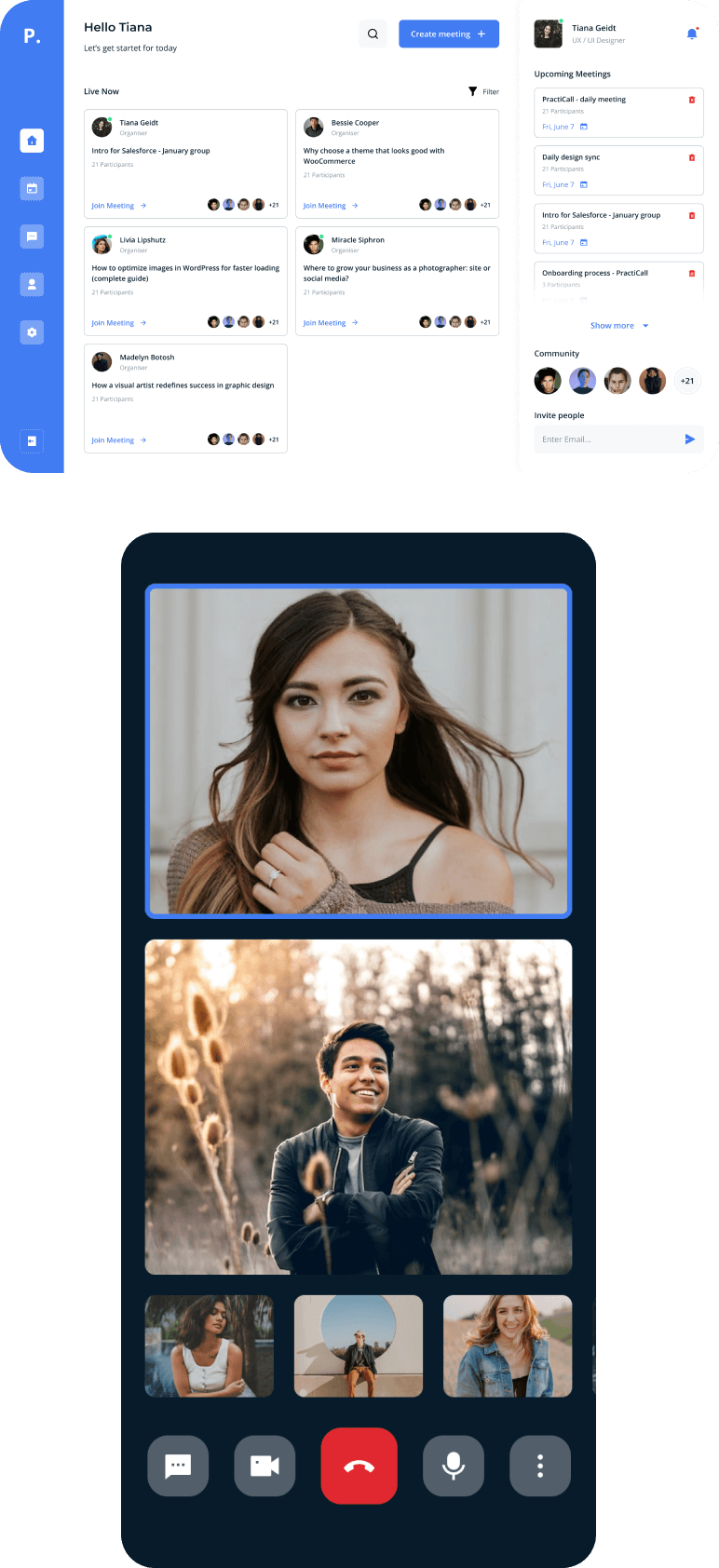 Zoom-like App development for PractiCall (Case Study) - Softermii