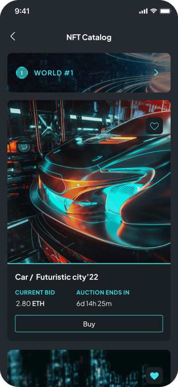NFT marketplace development case study for Radiant (Luciid) - Softermii