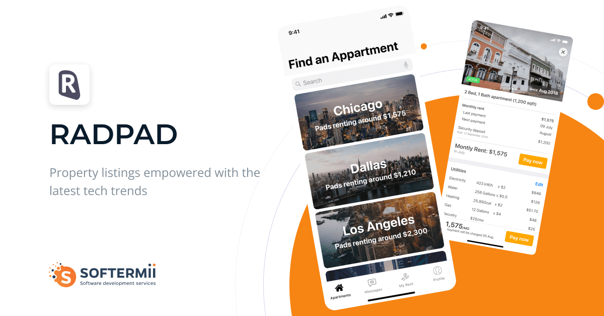 RadPad: Renting App Development | Softermii